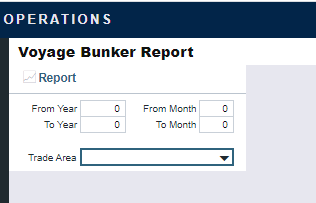 IMOS - Voyage Bunker Report